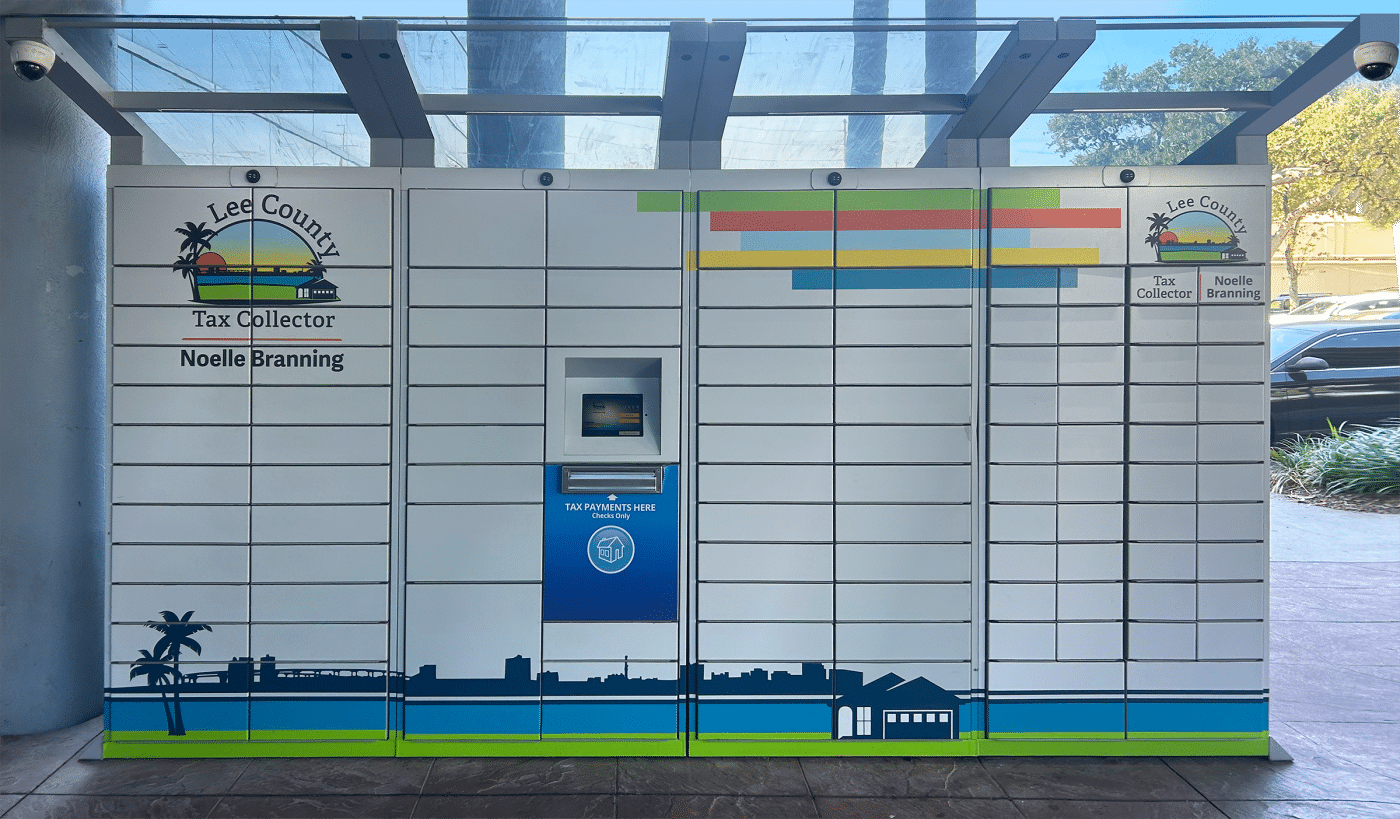 LEE COUNTY TAX COLLECTOR EXPANDS SMARTLOCKER SERVICES FOR 24/7 CUSTOMER ...